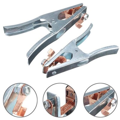 1pc High Quality 300Amp Earth Ground Cable Clip Clamp Weldin