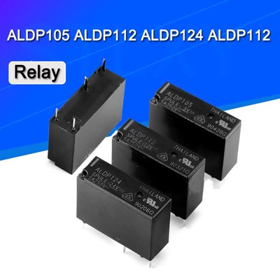2PCS 5A Relay ALDP105 ALDP112 ALDP124 ALDP112 5V 12V 24V 5A