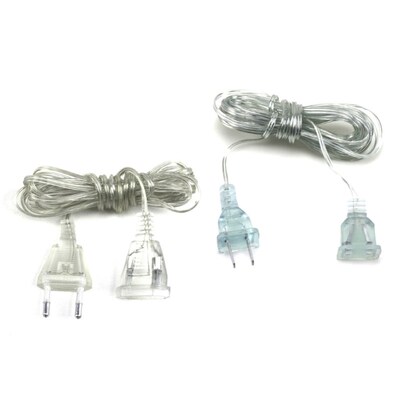 New Year 5M LED Curtain String Lights Icicle Garland Droop F
