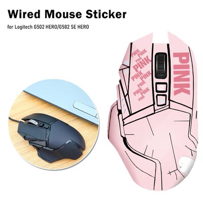 Colorful Mouse Feet Mouse Sticker Protector PVC Matte Textur