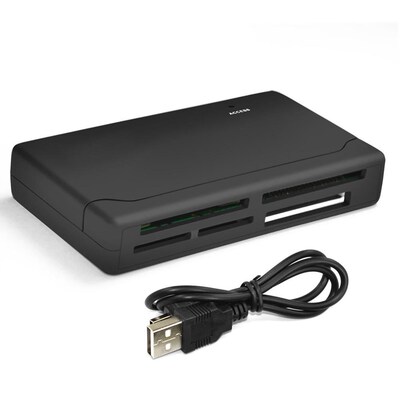Black All in One Memory Card Reader USB External Card reader
