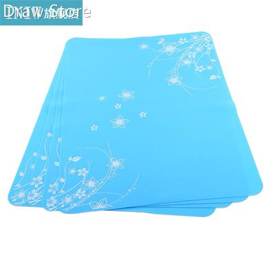 4PC Waterproof Silicone Kitchen Placemats Non-Slip Insulatio