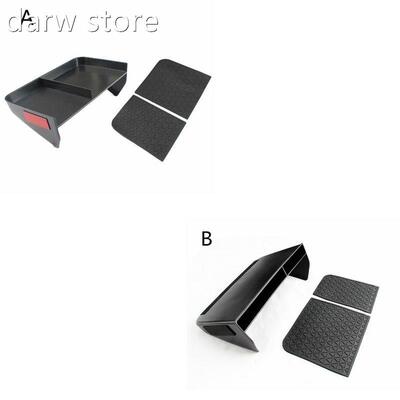 Plastic Blck Console St orage GloveBox Holder Tray 1cps1 aor