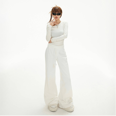 KRO美式复古修身显瘦百搭卫裤