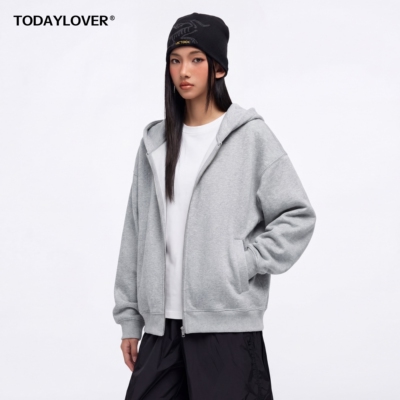 TODAYLOVER重磅连帽卫衣女