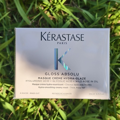 现货新款卡诗Gloss Absolu水润釉彩玫瑰发膜保湿丰盈柔顺 200ml