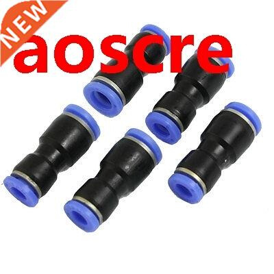 5 Pcs Full Port Pipe Quick Connector 6mm to 8mm Pneumatic Fi