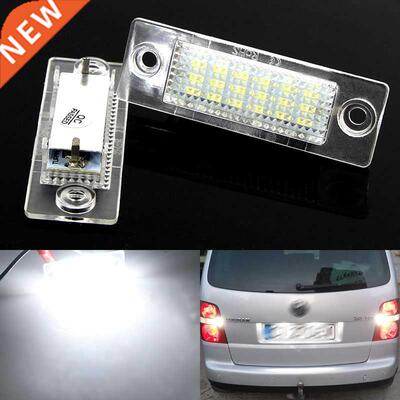 2pcs CANbus 12V 18 LEDs Car LED License Number Plate Lights