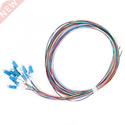 1.5m 12 Strand Fiber Optic Pigtail LC/UPC Single Mode Low In