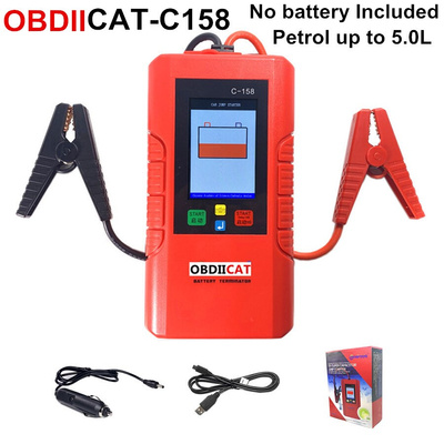 DHL Car Jump Starter OBDIICAT C158 C 158 12V Battery Power