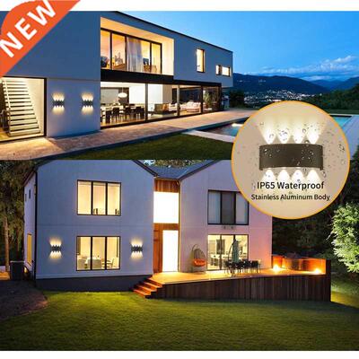 Led Wall Lamp Waterproof Outdoor Lighting Wall Sconce Lamp