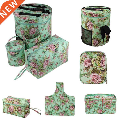 Portable Yarn Crochet Thread Storage  Woven Storage Bag c