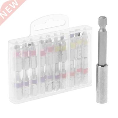 20 Pcs Torx Flat Hex Bit Set PH Head Color Coded with Holder