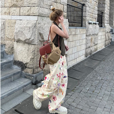 筒工装裤女筒工装裤女