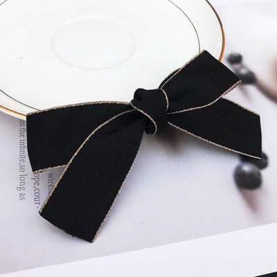 Original cloth art hair clip new bowknot hair clip hair rope
