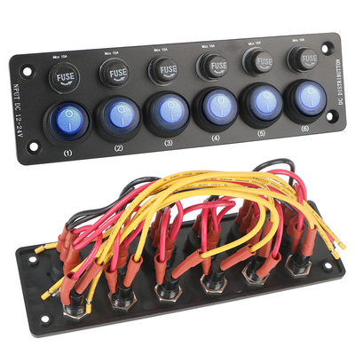 Camping Car Accessories 12V Toggle Switch For Motorhome RV