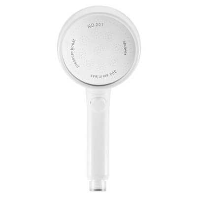 Pressurized Shower Head High Pressure Jetting Adjustable Wat