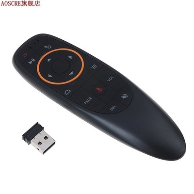 For Android TV BOX G10 Air Mouse Voice Control 2.4GHz Wirele