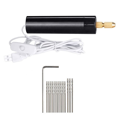 0.7-1.2Mm Micro-Electric Hand Drill Set for Resin,Electric M