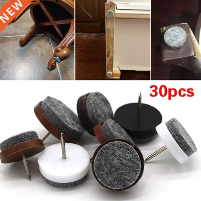 30pcs Felt Nails Plaic Land Nail Tables Chairs Protect Pad