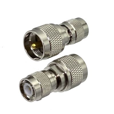 1pcs Connector Adapter UHF PL259 Male Plug to TNC Male Plug