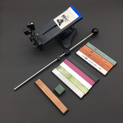 Professional fixed knife sharpener  whetstone white corundum