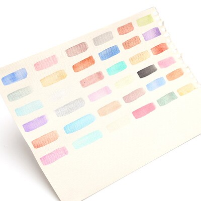 12 36 48 Glitter Watercolor Paints Metallic Solid Colors Met
