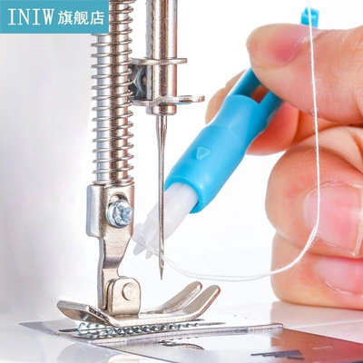 Sewing Machine Needle Threader Stitch Insertion Tool Automat