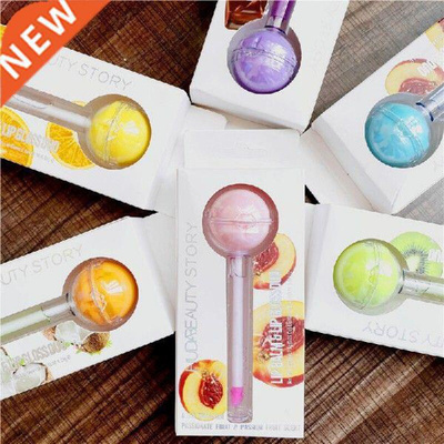 2 in 1 Cute Lollipop Lip Balm Lip gloss Moisturizer Candy跨1