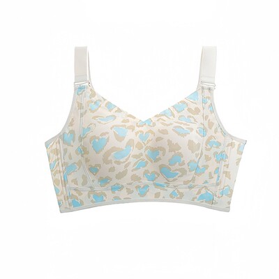 内衣女大胸显小收副乳防下垂全罩杯薄款文胸罩夏季调整型大码无痕