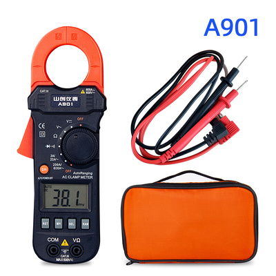 速发钳品新品山创H数字新形用电表fK58v8A/588B数显钳形表高精度6