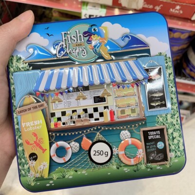 澳洲代购直邮 Coles 圣诞限定 酱饼屋曲奇礼盒 伴手礼送礼 老爷车