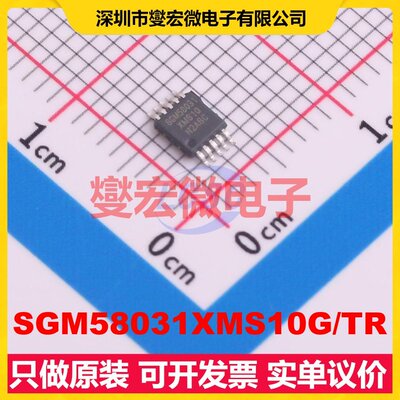 SGM58031XMS10G/TR MSOP-10 ADC模数转换芯片IC