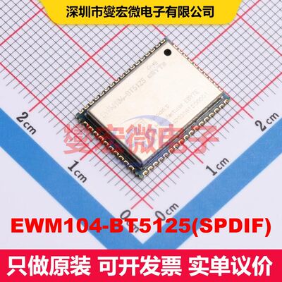 EWM104-BT5125(SPDIF) SMD,18x13mm 射频收发器模块和调制解调