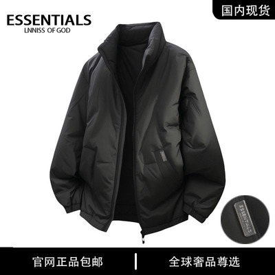 ESSENTIALS LNNISS  美式冬季羽绒服百搭时尚情侣款简约外套男款
