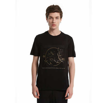 意大利短袖绣花ANDREWMACKENZIE