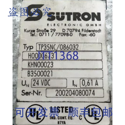原装供应SUTRON ELECTRONIC TP35NC/086032 显示屏