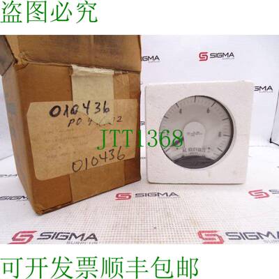 原装供应WESCHLER 291B462A18 面板计量器