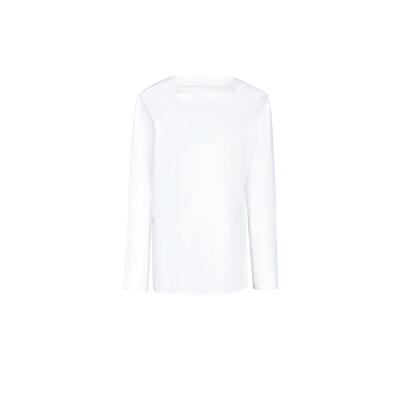 THEEASE舒适派休闲宽松一字领棉衬衫