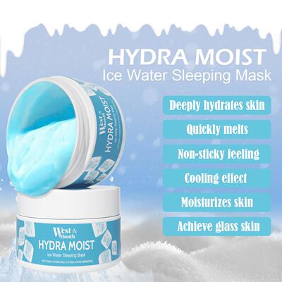 West&Month Sleep Mask - Hydrating, Moisturizing, and Nourish