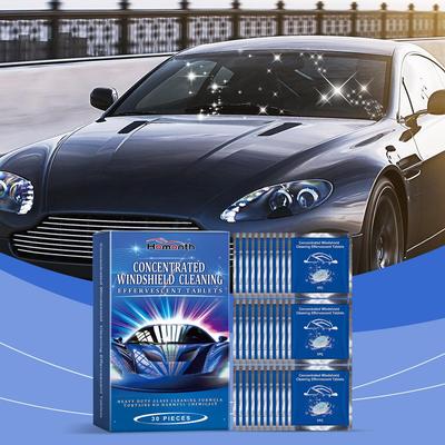 Homonth Car Windshield Cleaning Tablets - Rain, Water, and F