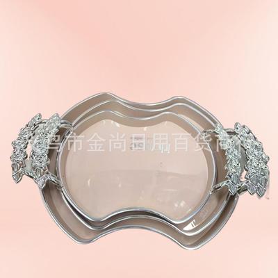 High-end European-style serving tray and fruit bowl set, hom