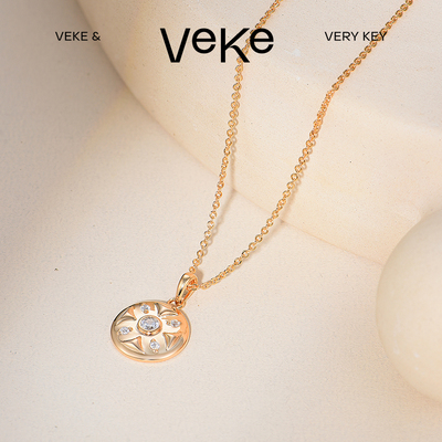VEKE「未尽之语」叠戴项链轻奢小众设计项链女