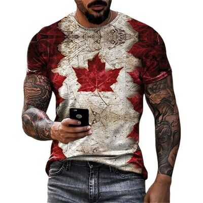 圆领数码印花修身上衣Round neck digital printed slim fit top