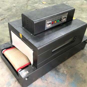 凯贸260小型热收缩膜包装机热塑机流水线式烘干隧道炉套管POF PVC_虎窝淘