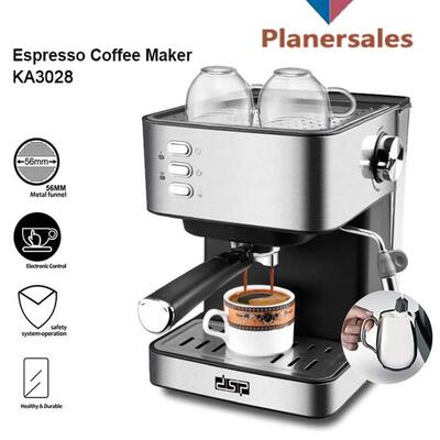 咖啡机半自动意式家用奶泡机小型 italia coffee maker machine