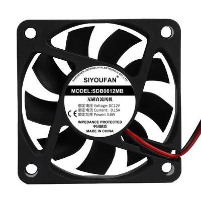 601512V/24V静音散热风扇