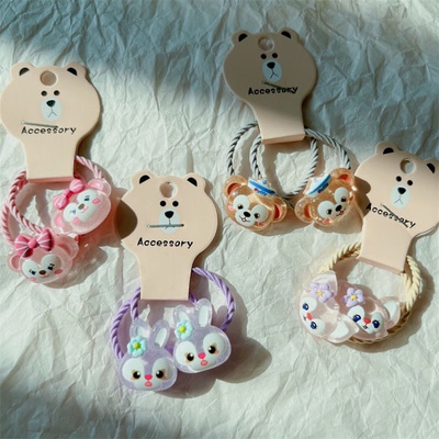 皮筋迪士尼卡通发圈不伤发儿童小号发绳甜美可爱双马尾头绳头饰新