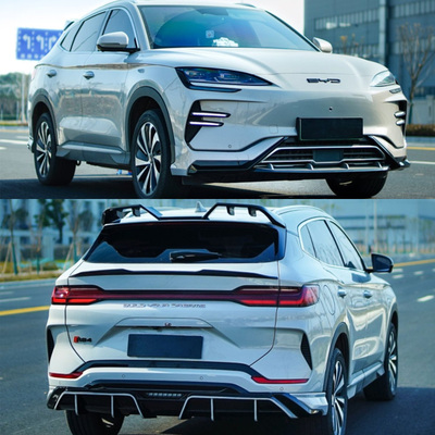 比亚迪宋PLUSDMI包围改装Sealion 6前铲后唇运动外观套件EV中尾翼