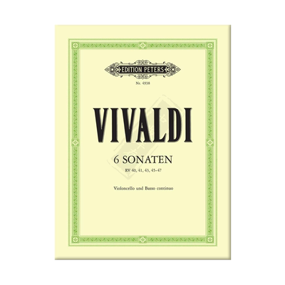 维瓦尔第奏鸣曲RV40/41/43/45-47